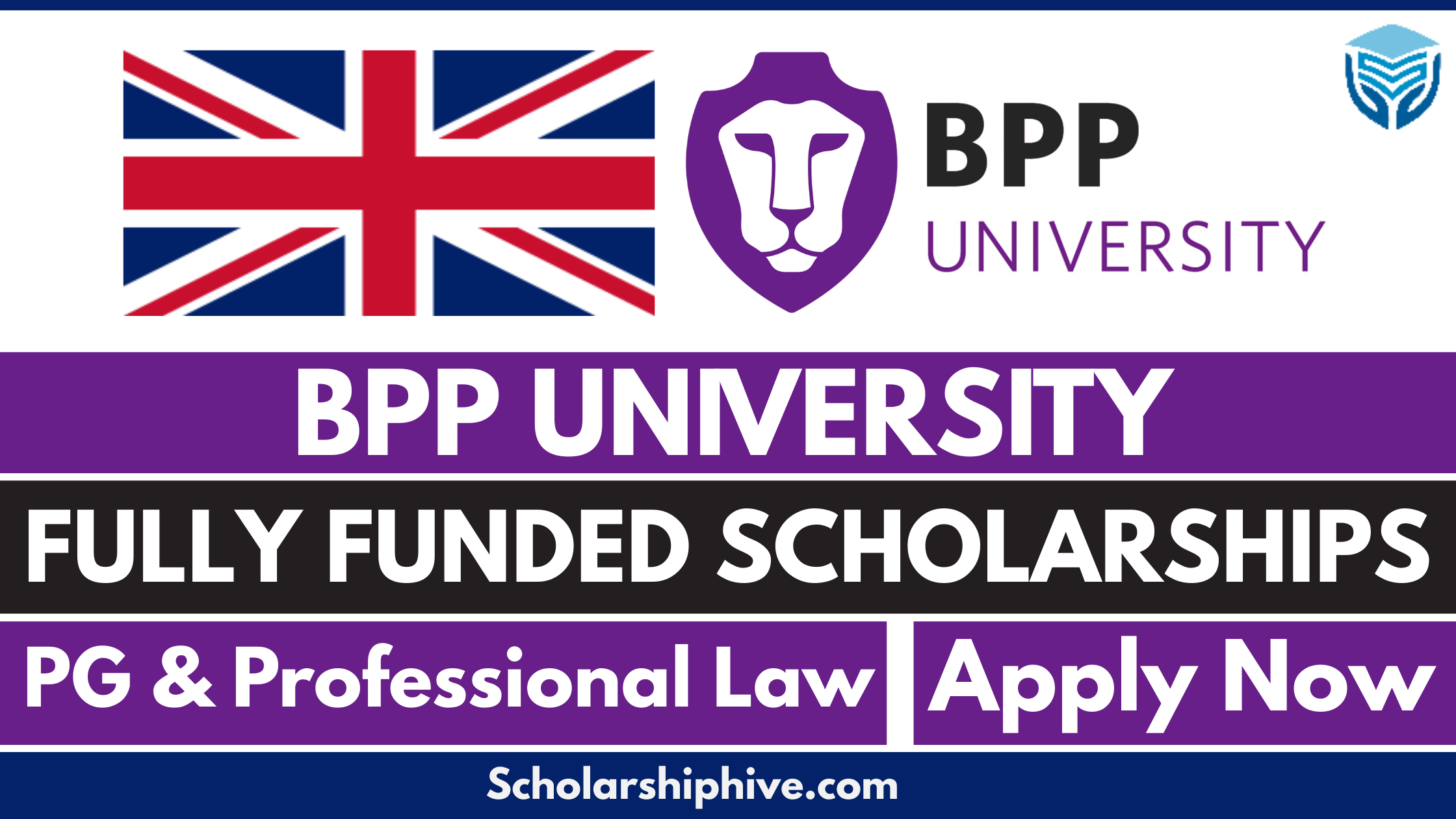 BPP University Funded Scholarship 2026-27 - Scholarshiphive